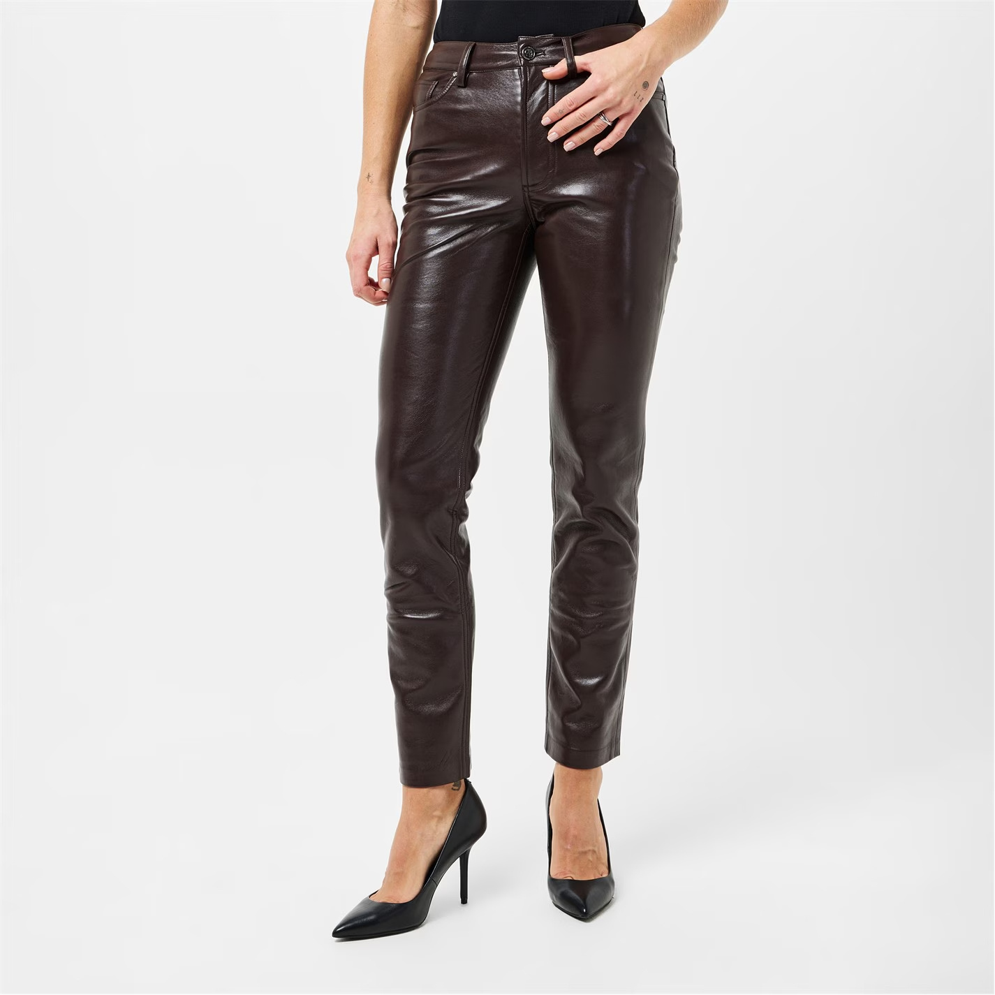 ANINE BING Anine Bing Leather Trousers